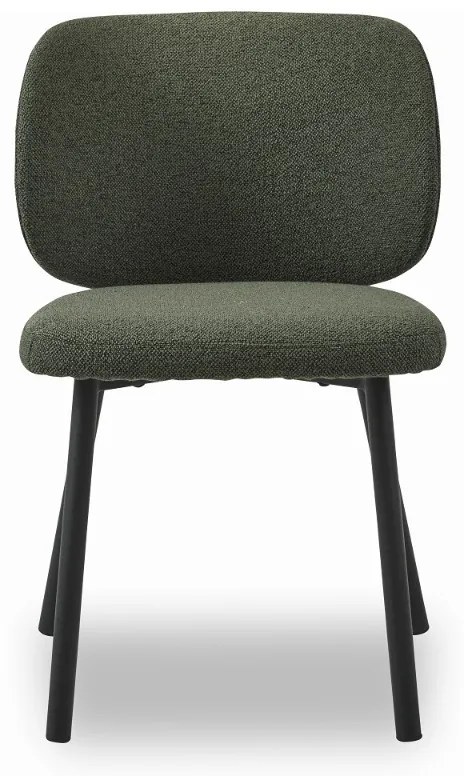 Designová jídelní židle Salgado lesnická zelená