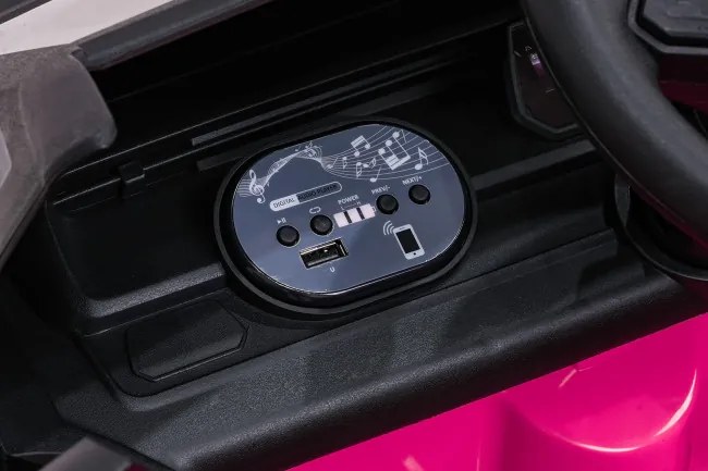 Elektrické autíčko Volkswagen ID BUZZ růžové