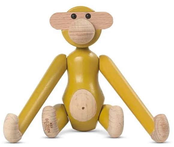 Dřevěná soška (výška 9,5 cm) Monkey Mini – Kay Bojesen Denmark