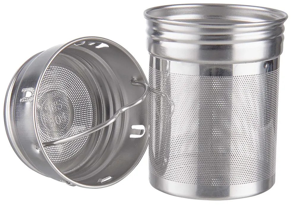 TEA TENDER Láhev na čaj s květinovým potiskem 450 ml