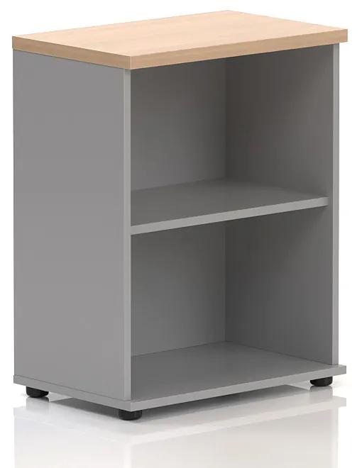 Kancelářská skříň nástavbová Komfort, 60x38,5x75 cm, bez dveří SN260 12