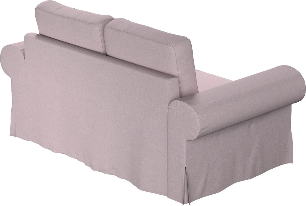 Potah na pohovku IKEA Backabro 2-místná, rozkládací barva růžová látka pletený vzor