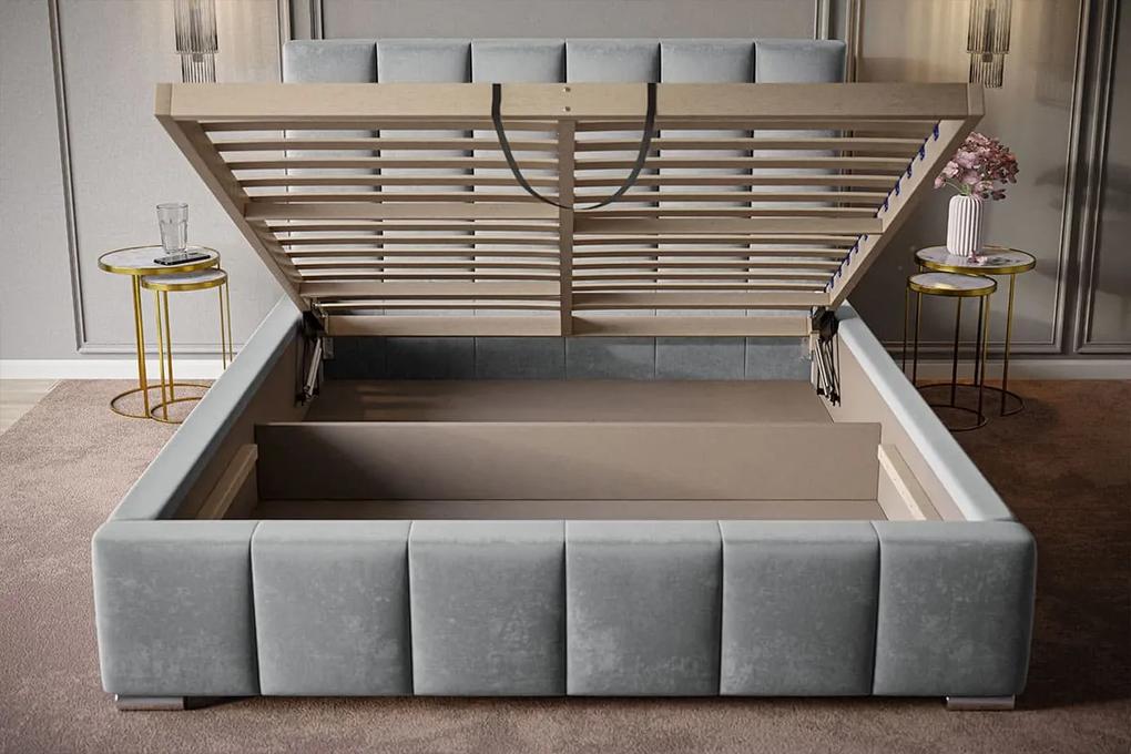 Moderní čalouněná postel Parisa 160x200 cm Barva: Vlastní výběr - Cena na dotaz
