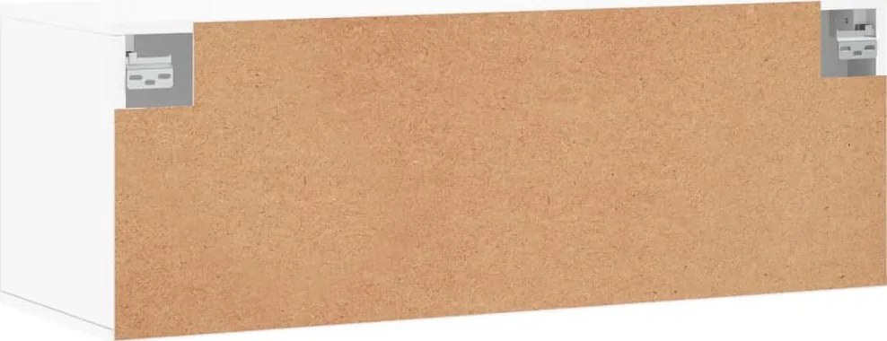 vidaXL Nástěnná skříňka 100 x 36,5 x 35 cm kompozitní dřevo [830124] Barva: bílá s vysokým leskem