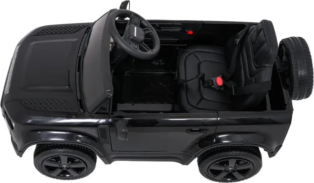 Elektrické autíčko Land Rover Defender černé