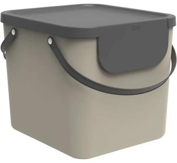 Rotho 87807 ALBULA box 50L systém na třídění odpadu - cappuccino