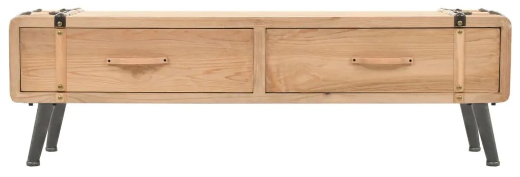 TV stolek masivní jedlové dřevo 120 x 33 x 35 cm 245773