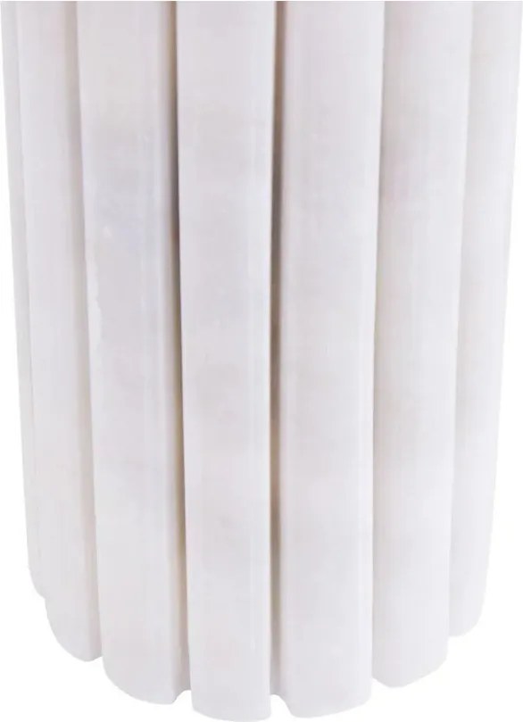 Bílá mramorová váza (výška 20 cm) Savio – Premier Housewares