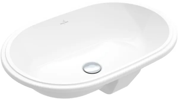 Villeroy & Boch 5A766001 - Zápustné umyvadlo ARCHITECTURA 57x37,5 cm bílá