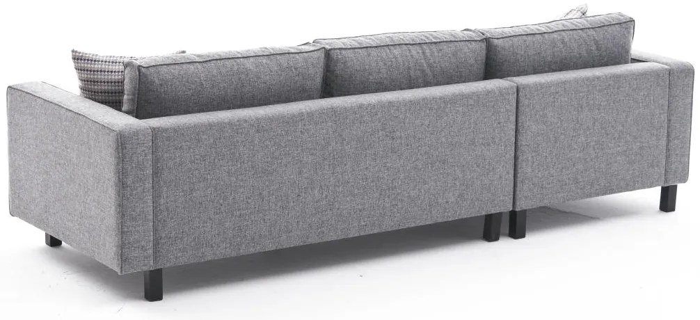 Hanah Home Pohovka KALE šedá levý roh 825BLC2715