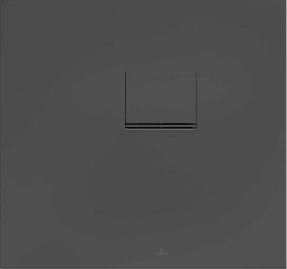 Villeroy & Boch Squaro Infinity - Sprchová vanička, 80x75 cm, Antracit UDQ8075SQI2RV-1S