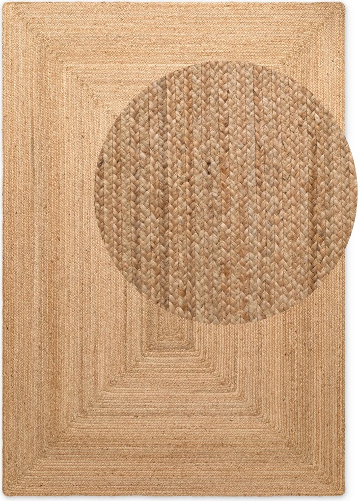 Hanse Home, Kusový koberec Juno 106223 Brown, 200x300, hnědá, chodba / předsíň