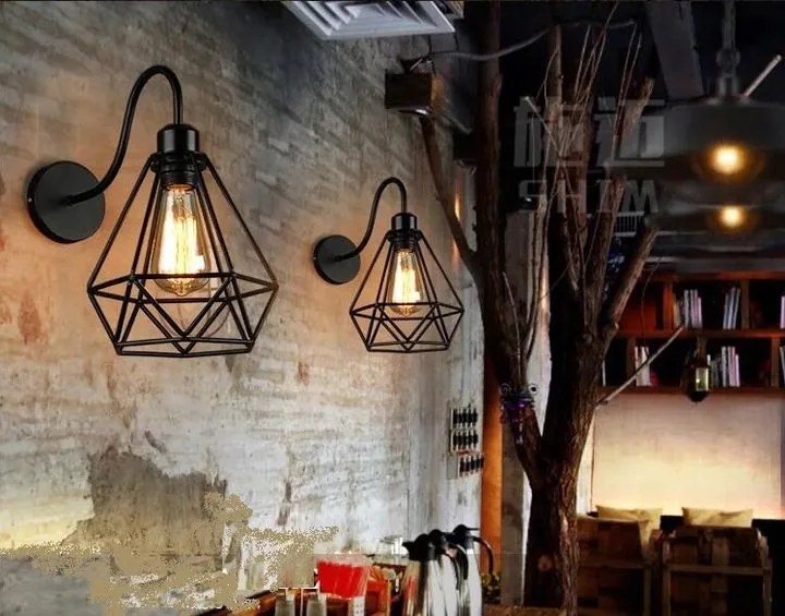 Toolight - Nástěnná lampa Reno 1xE27 180986C, černá, OSW-00014