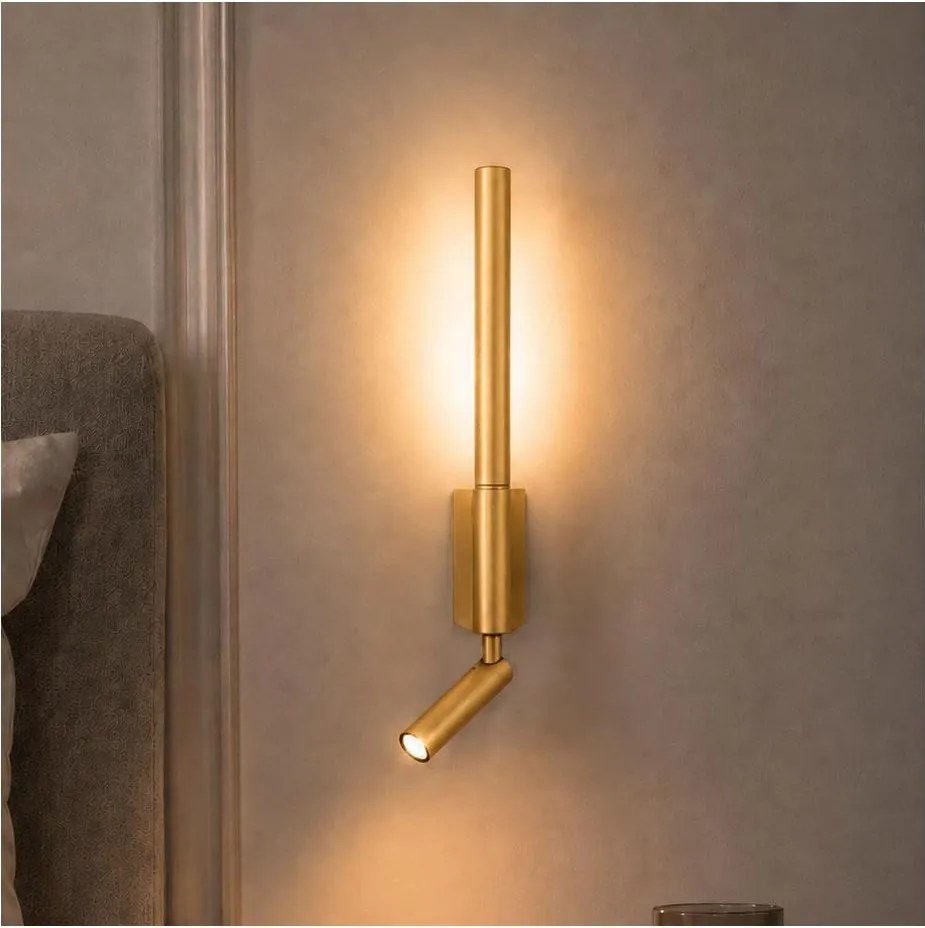 BRILAGI - LED Nástěnné bodové svítidlo VIXON LED/3W/230V + LED/5W zlatá CRI 90