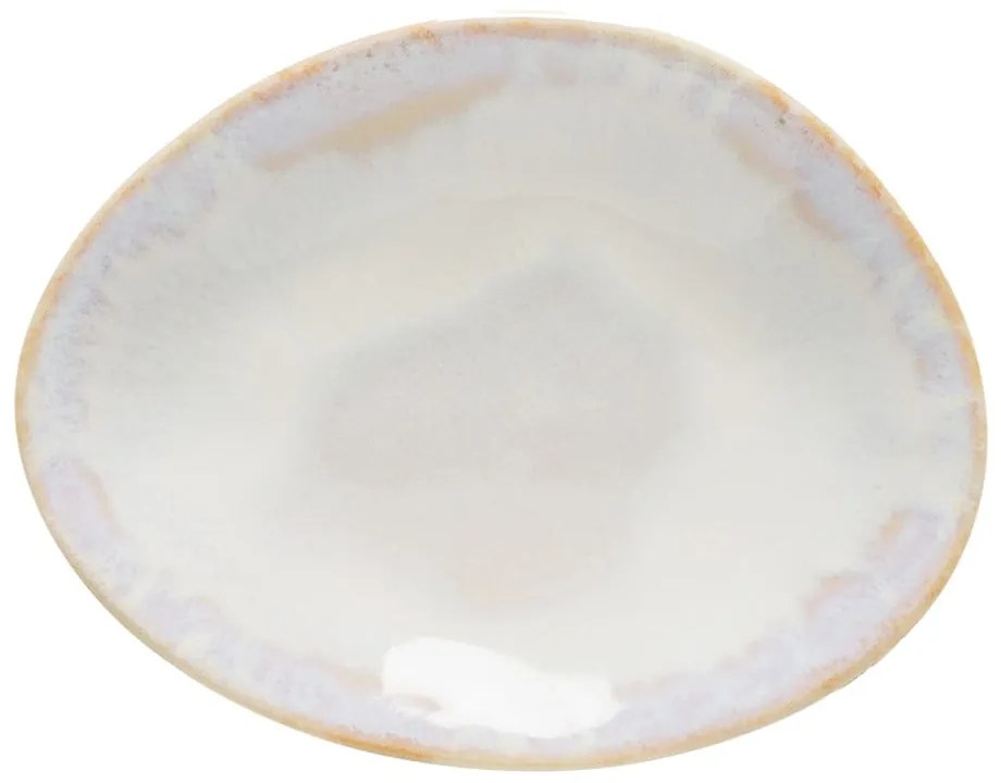 Bílý kameninový polévkový talíř Costa Nova Brisa