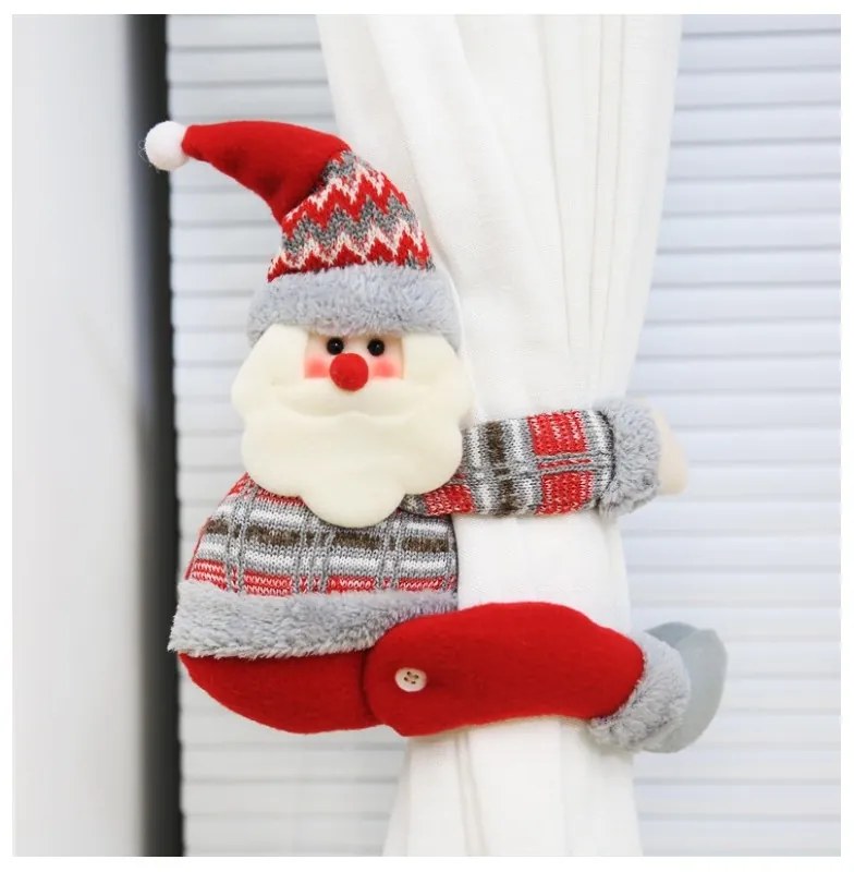 Flamenco Mystique Vánoční skřítek Father Christmas Vánoční skřítek se suchým zipem 34 cm norský vzor KSN38