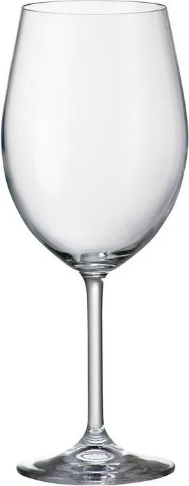 SADA SKLENIC NA ČERVENÉ VÍNO BOHEMIA COLIBRI 580ML 6KS