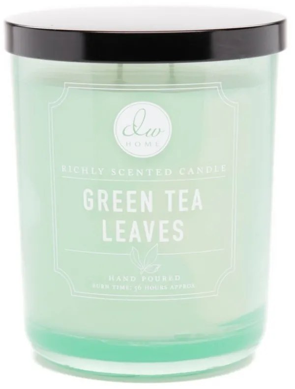 DW Home Vonná svíčka ve skle Green Tea Leaves 26,2oz