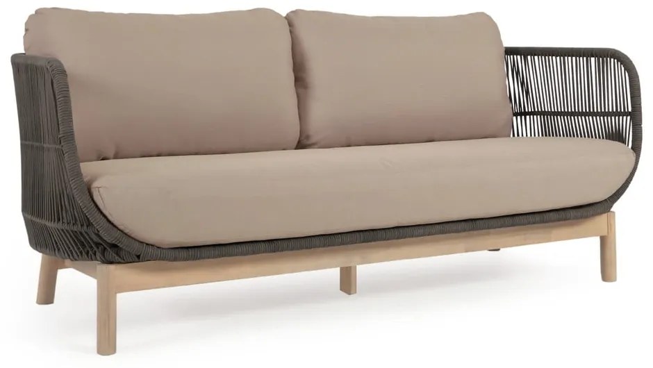 Khaki zahradní pohovka Kave Home Catalina