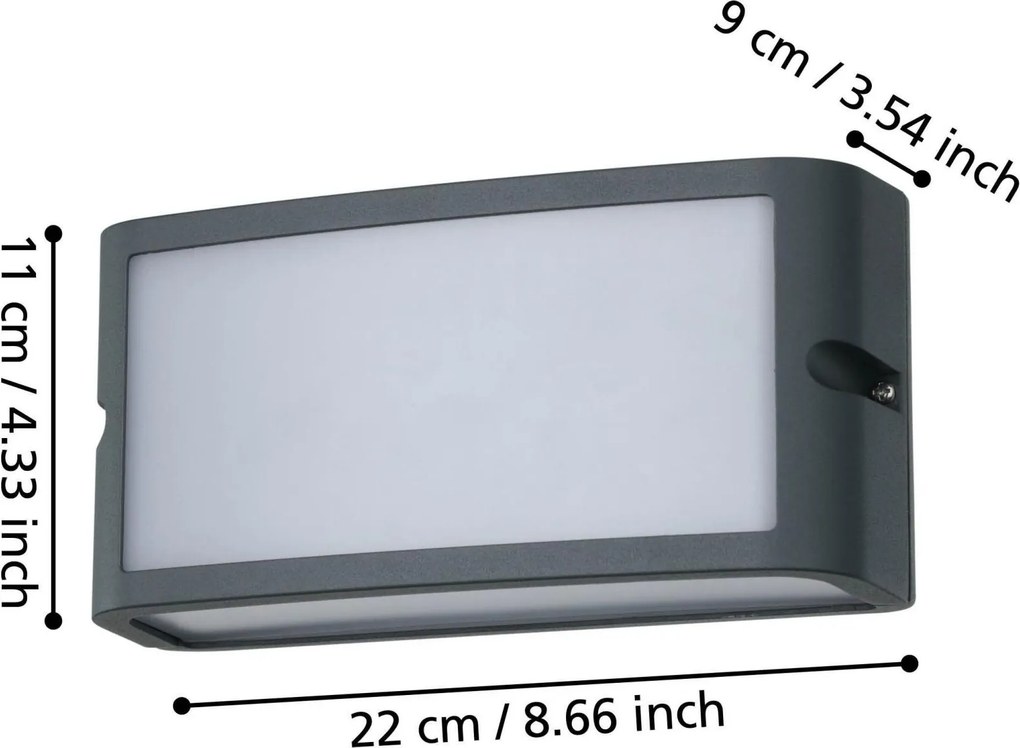EG 900808 Venkovní nástěnné svítidlo CAMARDA 900808 - EGLO