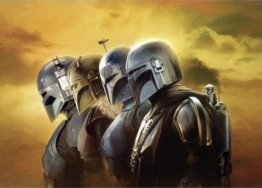 Komar Plakát Star Wars The Mandalorian Line Up 50 x 70 cm