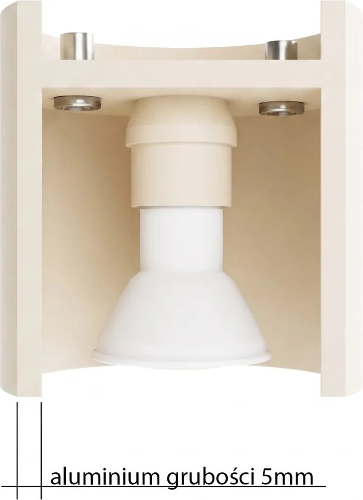 Sollux Lighting Stropní svítidlo ORBIS 1 béžové