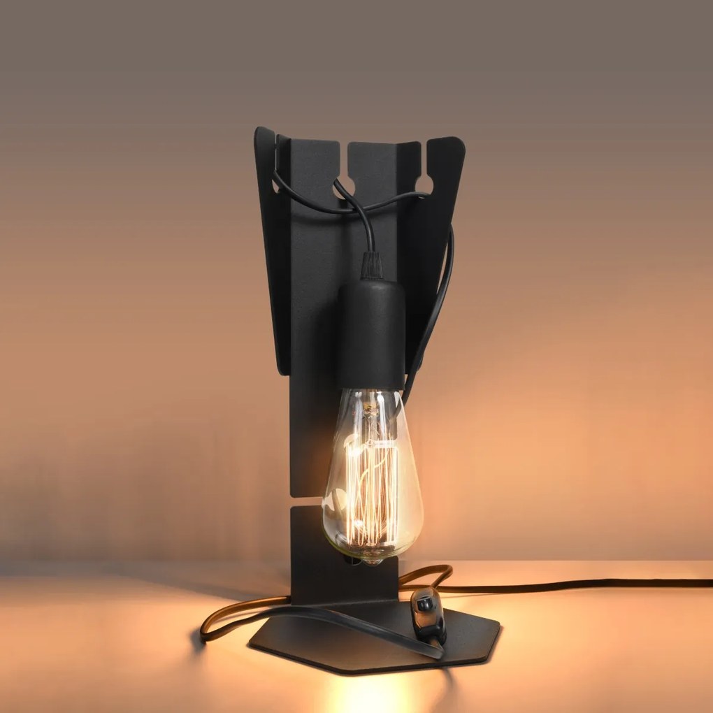 Sollux Lighting Stolní lampa ARBY černá
