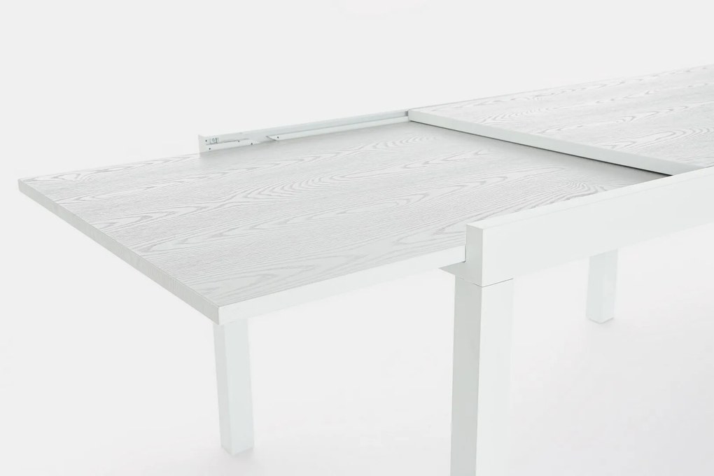 BIZZOTTO Rozkládací zahradní stůl CLIV bílý 135/270x90 cm