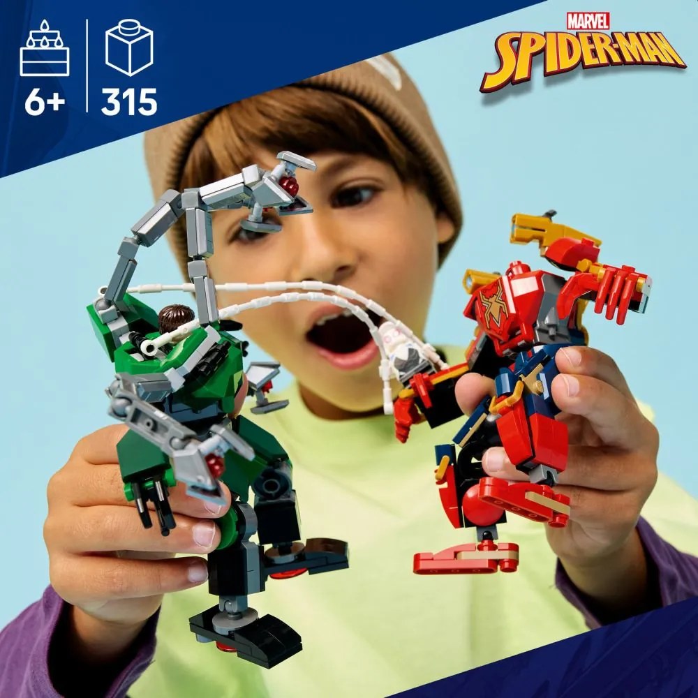 LEGO® Super Heroes 76338 Bitva robotů: Spider-Man vs. Doc Ock