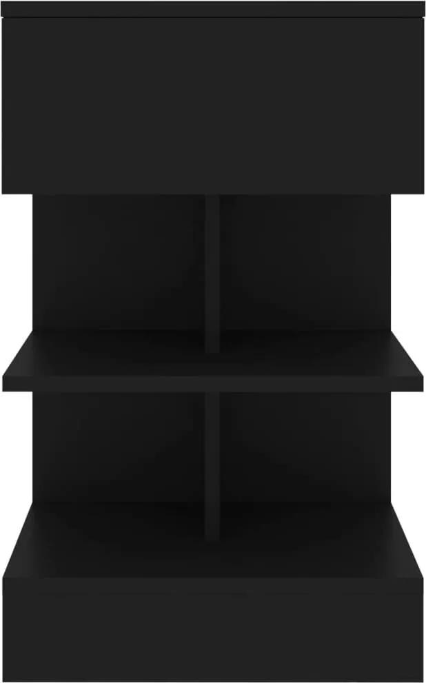 vidaXL Noční stolek 40 x 35 x 65 cm dřevotříska [808650] Barva: Bílá