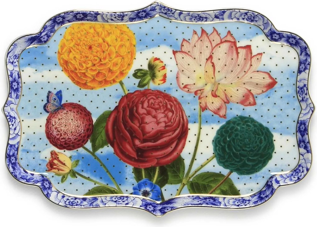 Pip Studio Royal Flowers Servírovací talíř 26cm