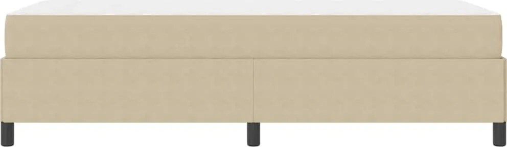 Rám postele s matrací Světle zelená šedá 80 x 200 cm textil 3399094