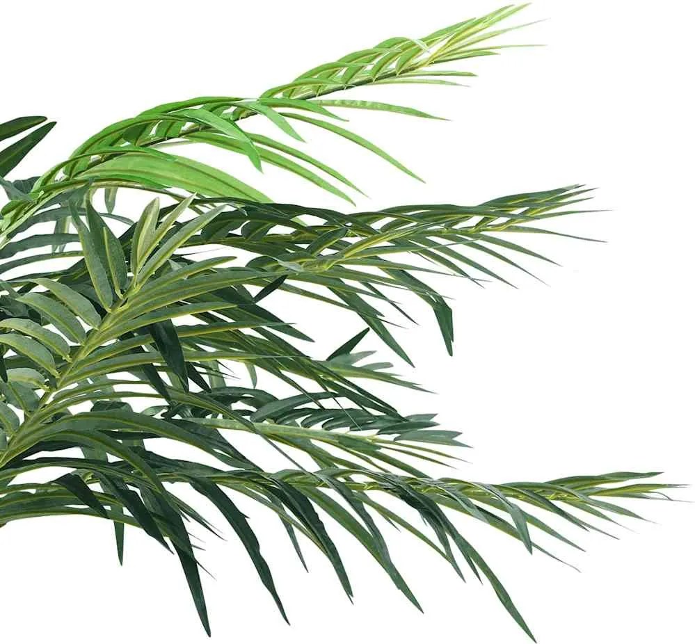Umělý datlovník kanárský s květináčem 215 cm zelený 336310