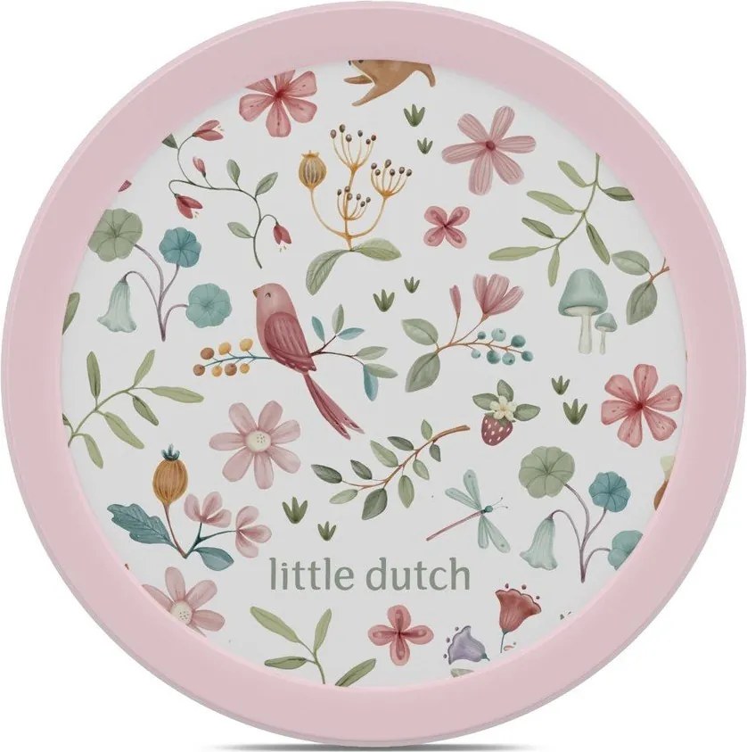 Bílý/růžový plastový dětský svačinový box Fairy Wonders by Little Dutch – Mepal