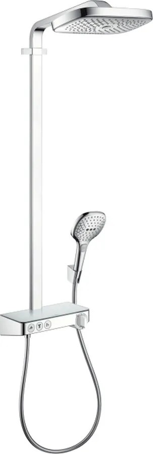 Hansgrohe Raindance Select E, Showerpipe 300 3jet s termostatem ShowerTablet Select 300, chromová, HAN-27127000