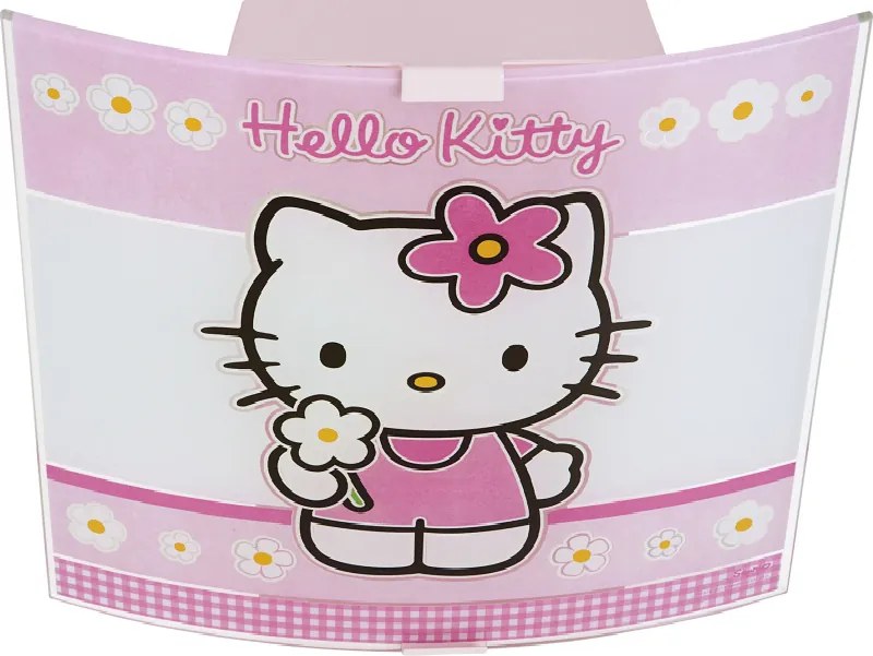 DALBER HELLO KITTY 80266 růžová Dětské stropní svítidlo