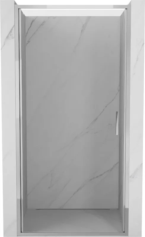 Mexen Exo, 1-křídlé dveře do otvoru 85x200 cm, 6mm čiré sklo, chromový profil, 817-085-000-01-00