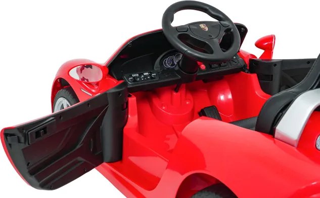 Elektrické autíčko Porsche 911 Carrera červené