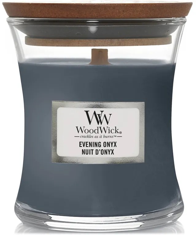 WoodWick – svíčka Evening Onyx (Večerní onyx) Velikost: střední 275 g