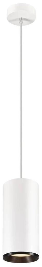 LA 1005715 NUMINOS® XL PHASE závěsné svítidlo bílé/černé 36 W 3000 K 36° - BIG WHITE (SLV)