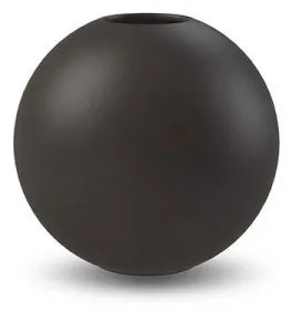 COOEE Design Váza Ball Black - 10 cm