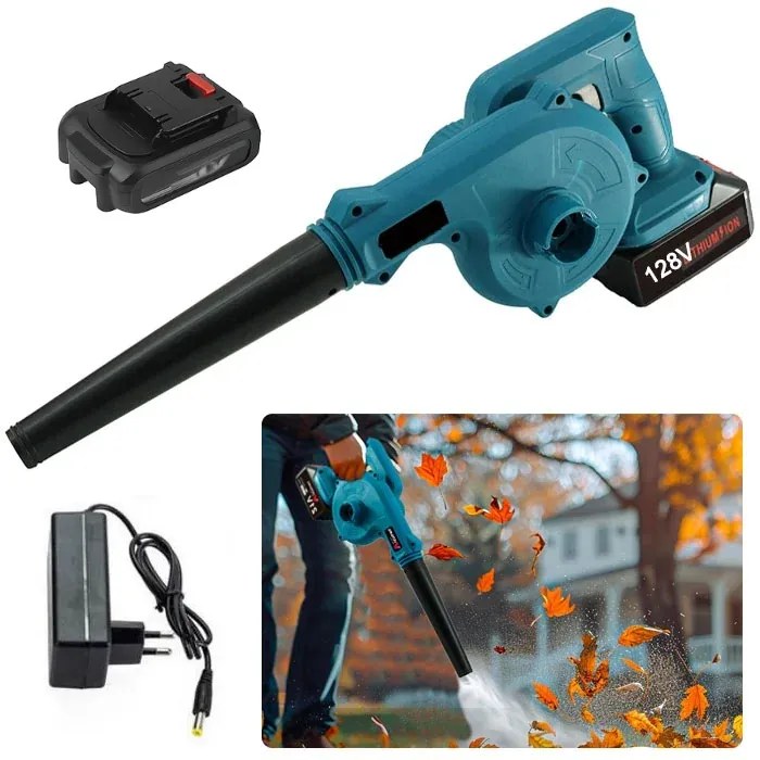 Akumulátorový foukač listí KIYOSHI KE24-301 2v1 + 2x baterie