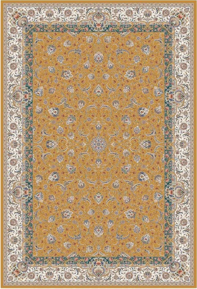 BE Koberec Sultan 1200 Gold - žlutý obdélníkový Rozměr: 150x225 cm