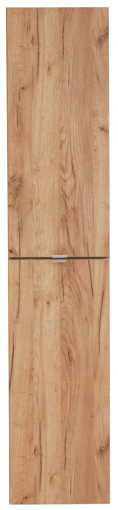 Comad Doplňková koupelnová skříňka vysoká Capri Oak 35 dub zlatý craft