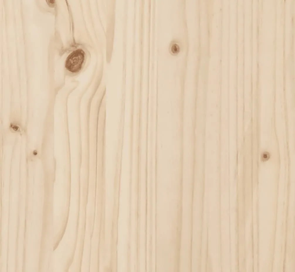 vidaXL Rám postele masivní borovice 90 x 200 cm [3107601] Barva: Bílá