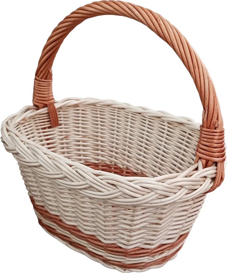 HRADIL proutěný košíček HŘIBÁČEK 24x19 cm Rozměry koše: 24 x 18 x v.po ucho 25 cm