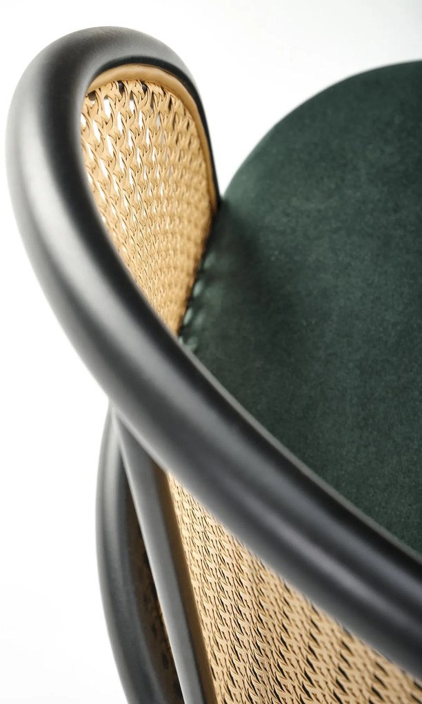 HALMAR K508 židle tmavě zelená