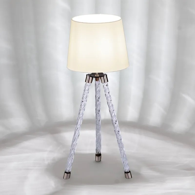 Moderní stolní lampa HOOPS 02-TL-NI-LSW - ARTGLASS