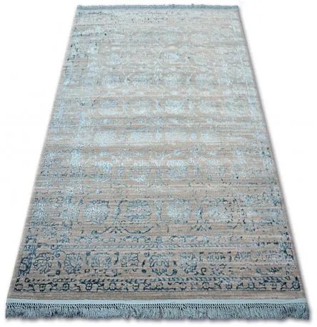 koberec AKRYL MANYAS 193AA, střapce, šedá, modrá velikost 160x230 cm | krásné koberce cz