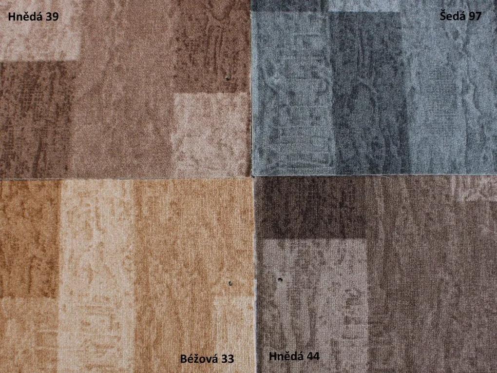 Metrážový koberec HAVANA béžový 33 - Šířka role: 500 cm